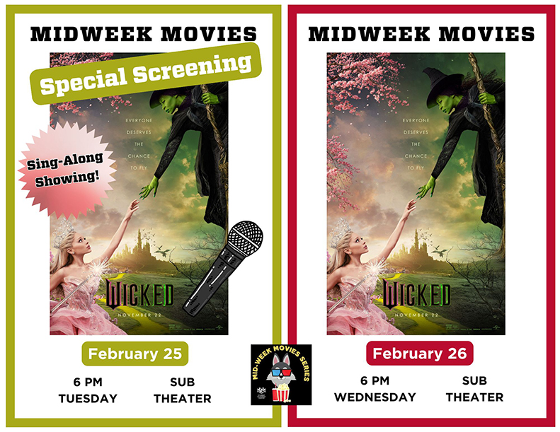 Midweek Movies to offer special 'Wicked' sing-along screening | UNM UCAM Newsroom